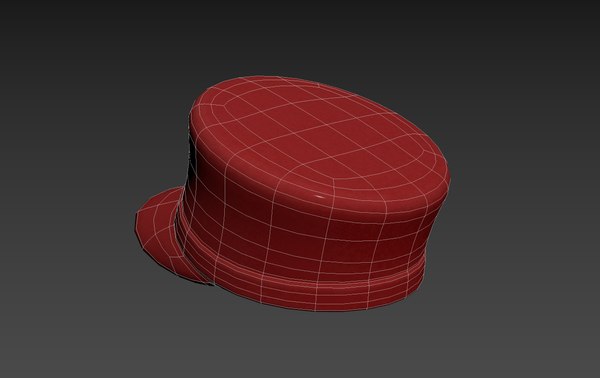 3D Red Cap model - TurboSquid 1773508