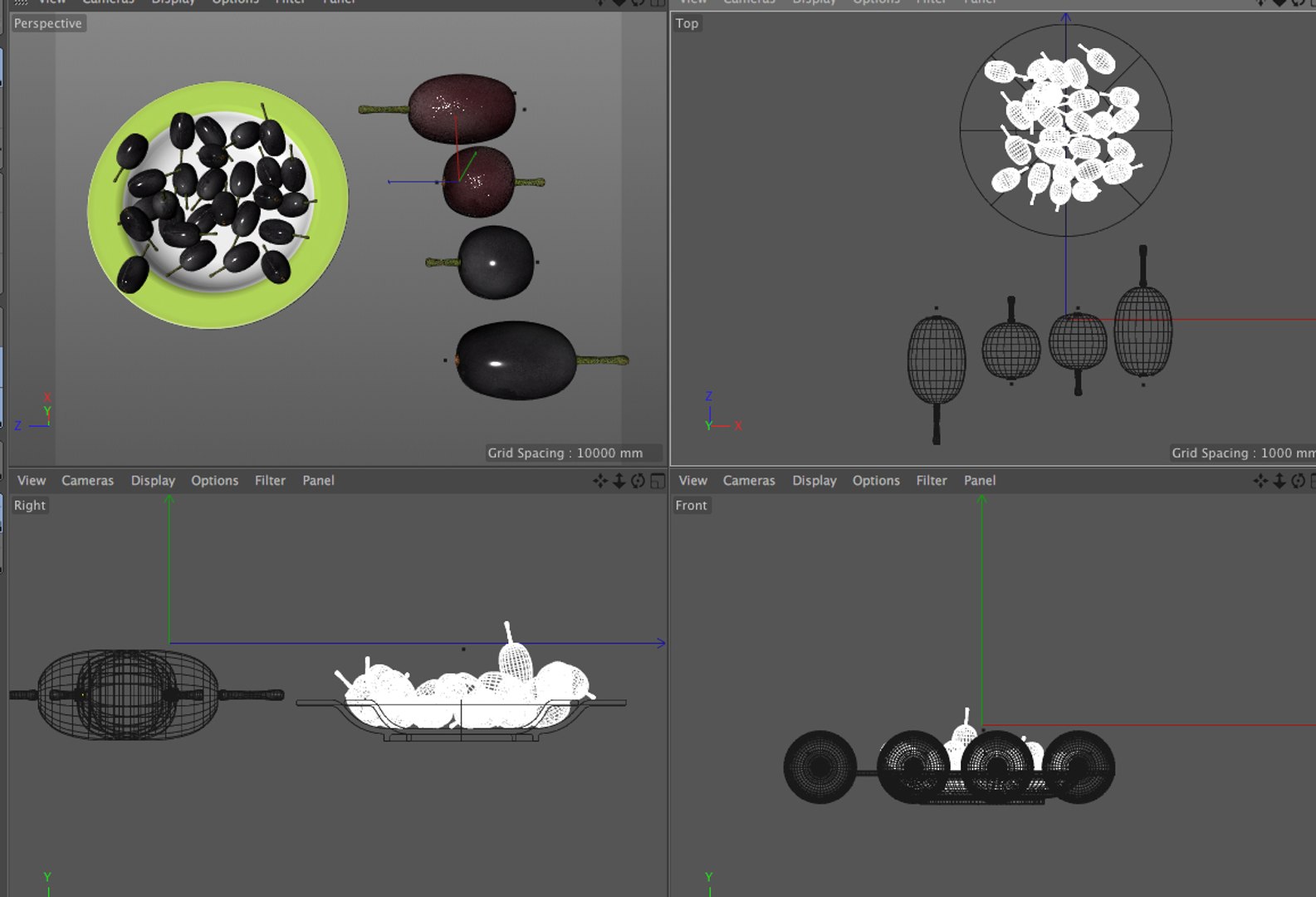 Fruits model - TurboSquid 1541561