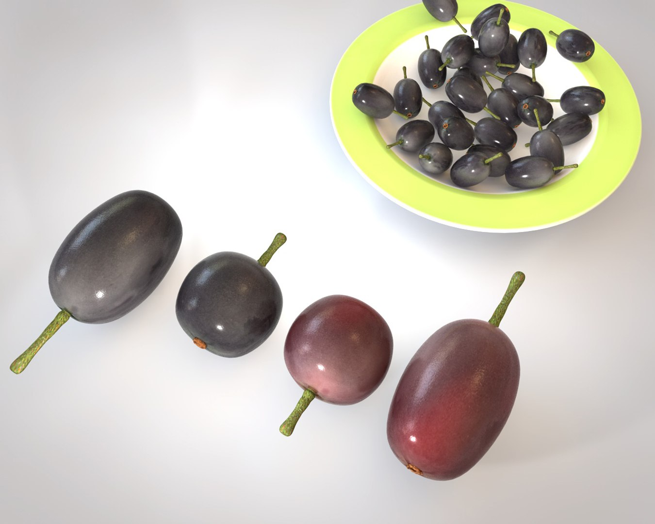 Fruits model - TurboSquid 1541561