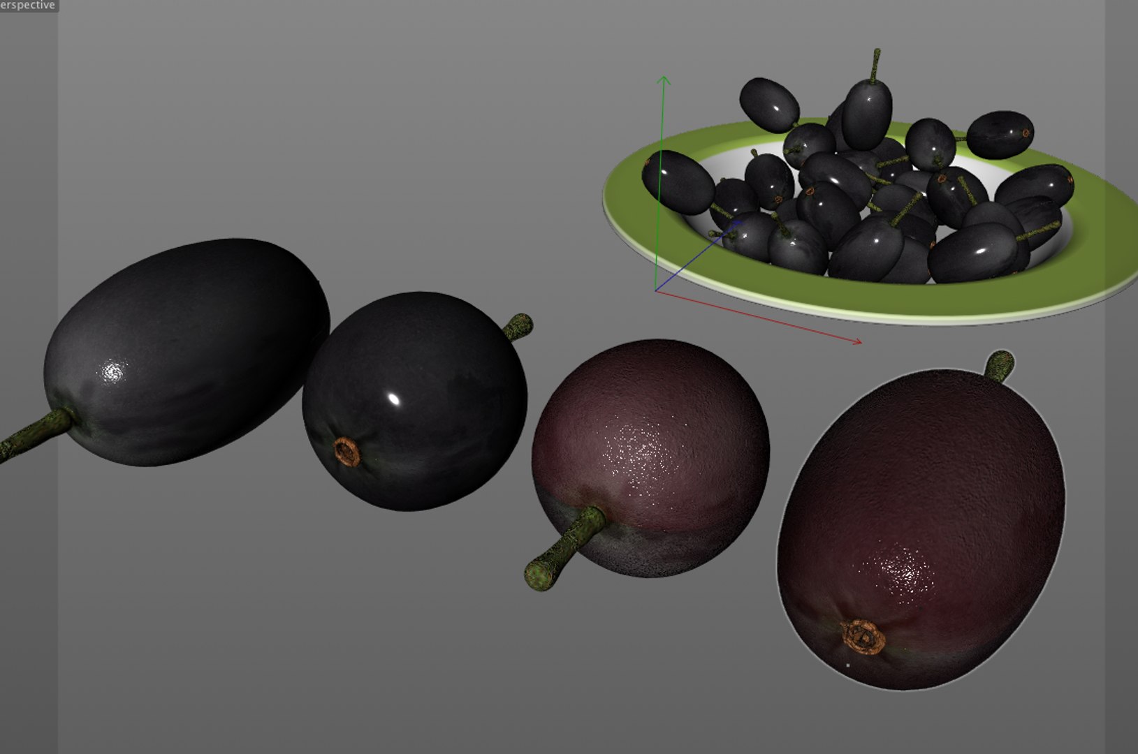 Fruits model - TurboSquid 1541561