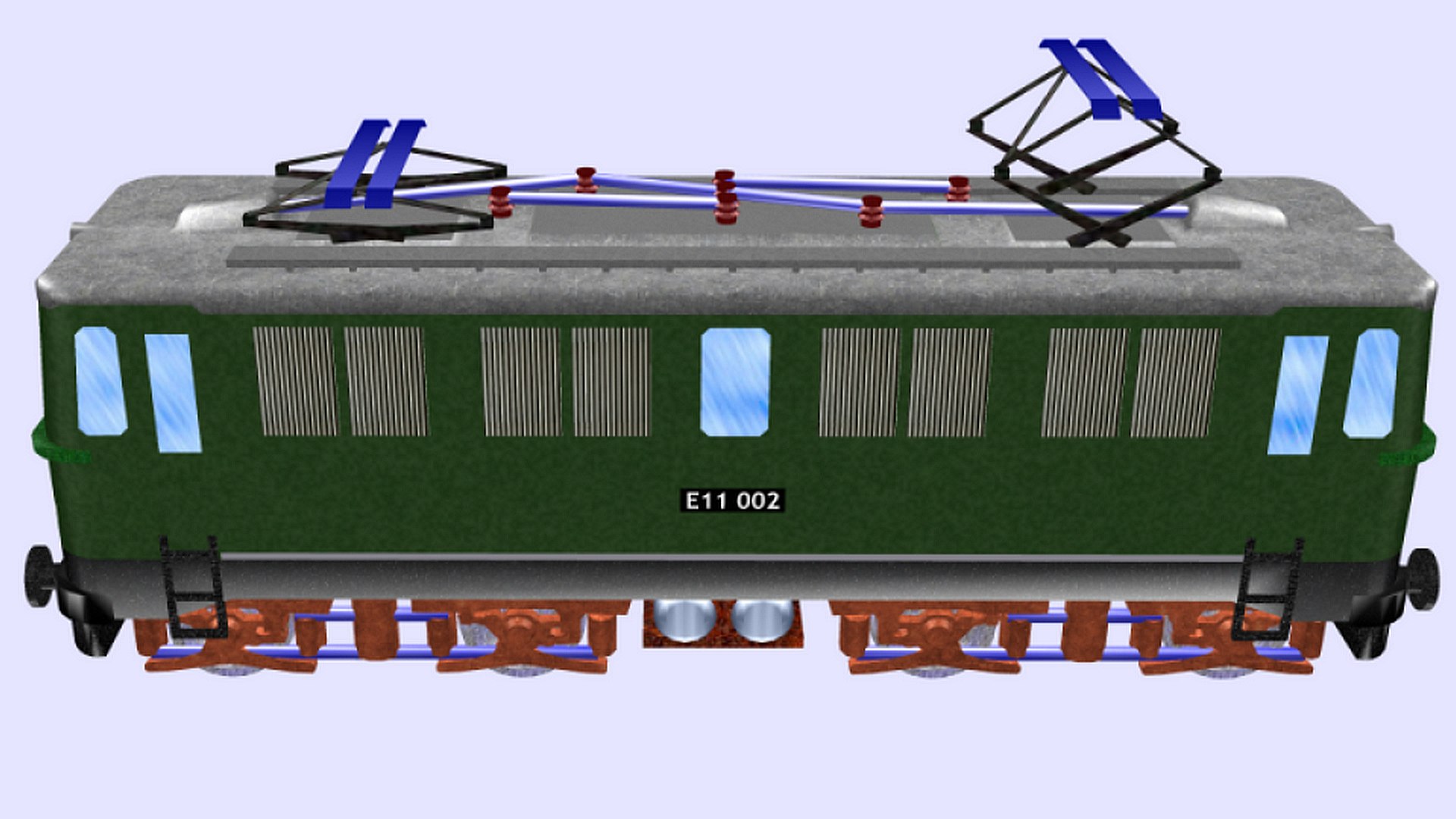 3D class e11 electric locomotive model - TurboSquid 1707669