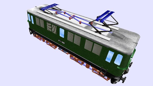 3D class e11 electric locomotive model - TurboSquid 1707669