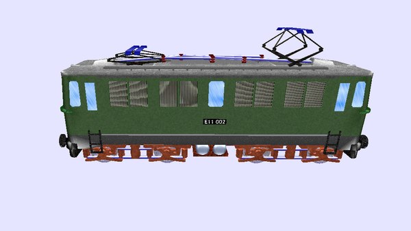 3D class e11 electric locomotive model - TurboSquid 1707669