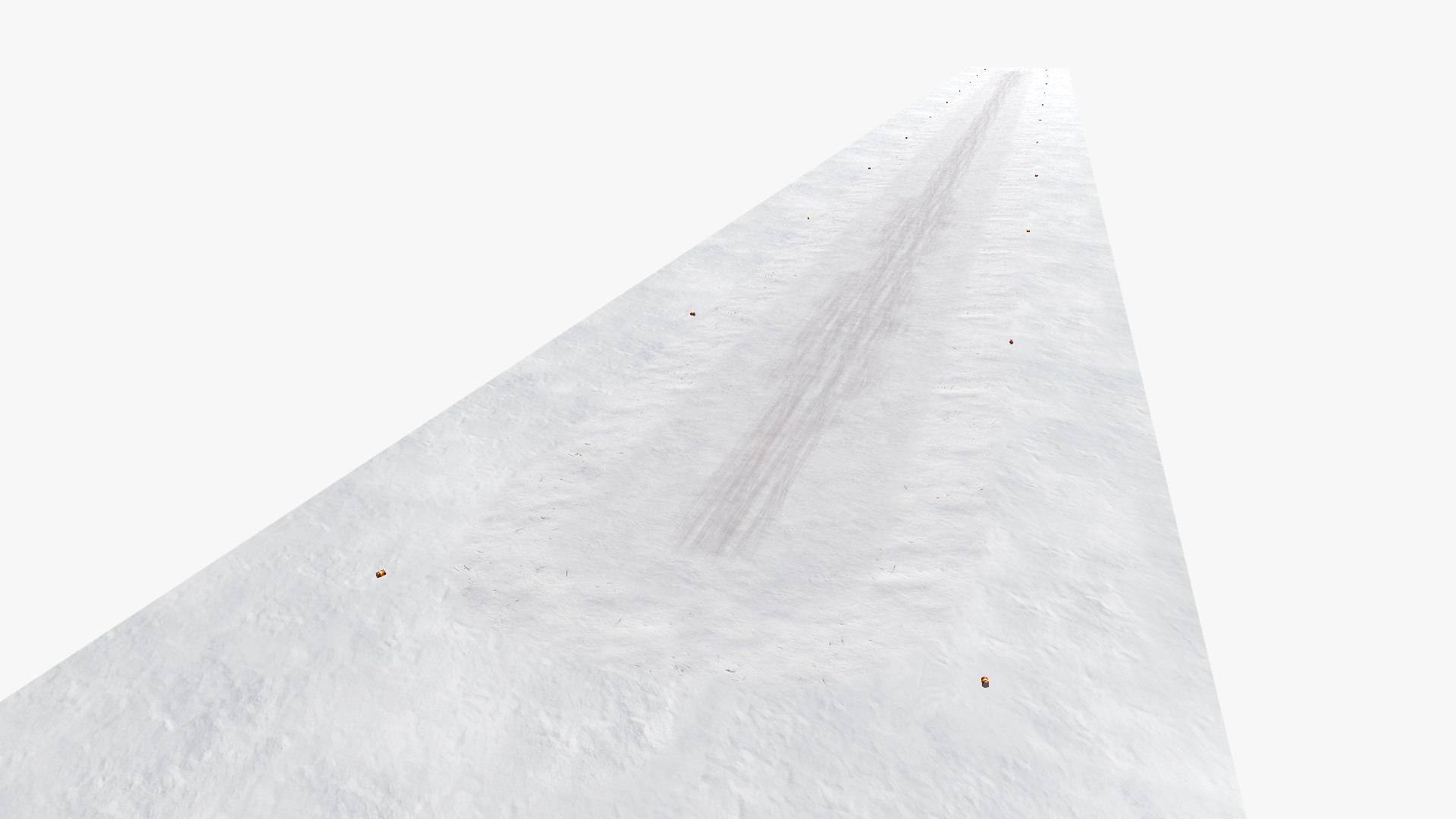 Old Runway Modules - Snow Model - TurboSquid 2228234