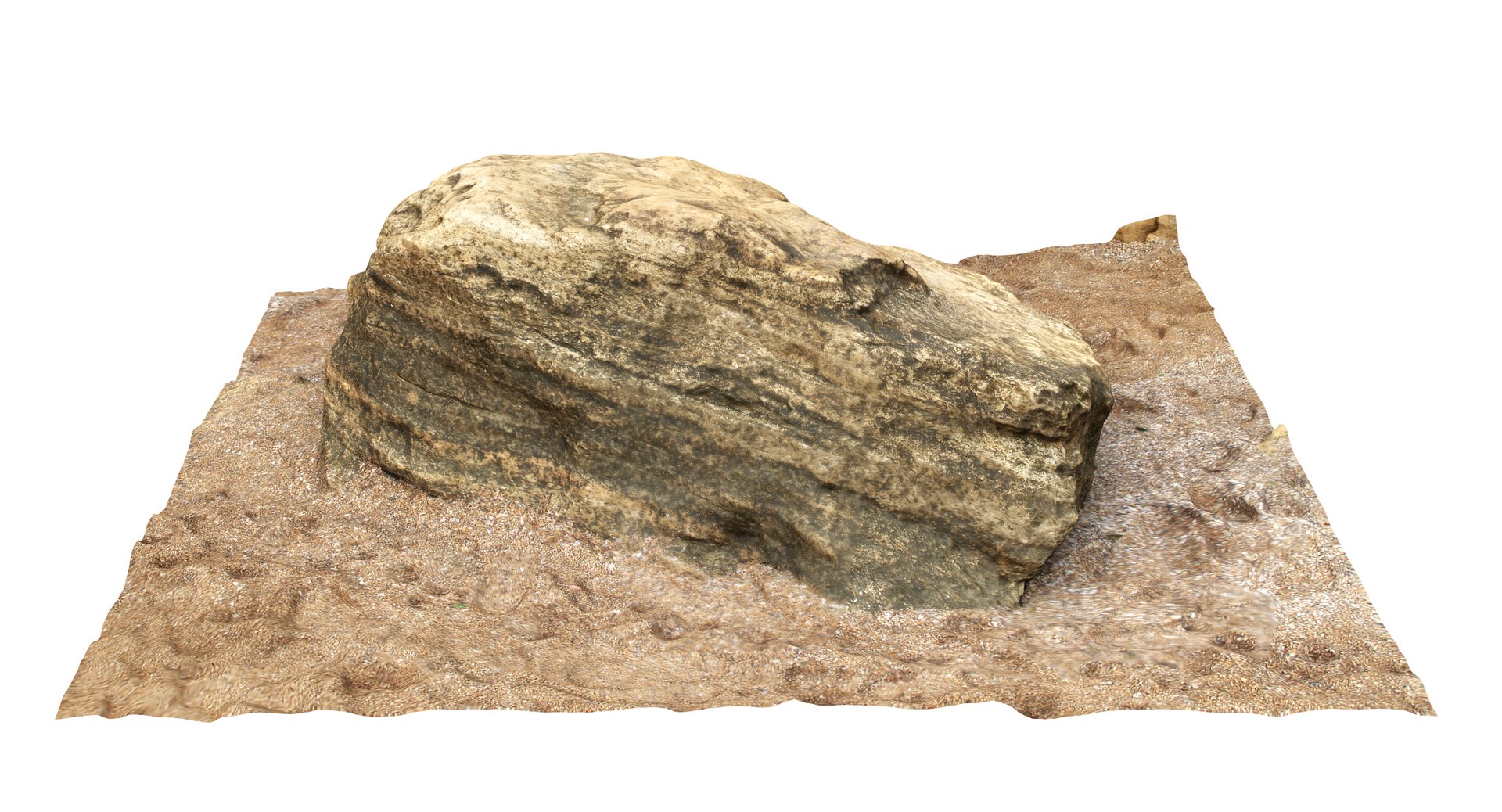Small Limestone Sand 3D Model - TurboSquid 1233342