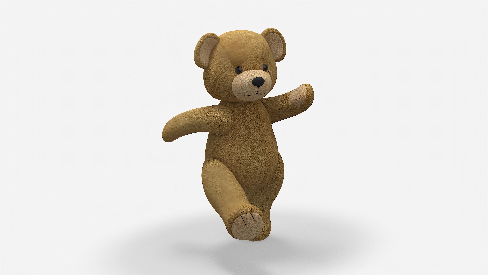 Little Black Boy With Teddy Bear Rigged 3D - TurboSquid 2320545
