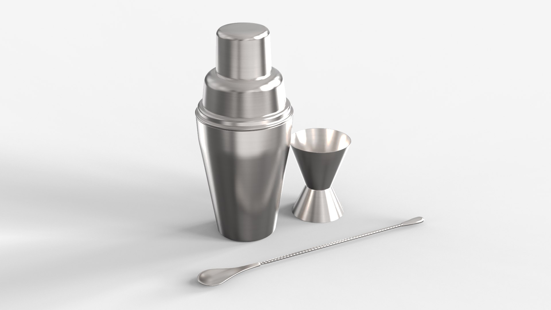 3D Bartender Tool Set - TurboSquid 1735555