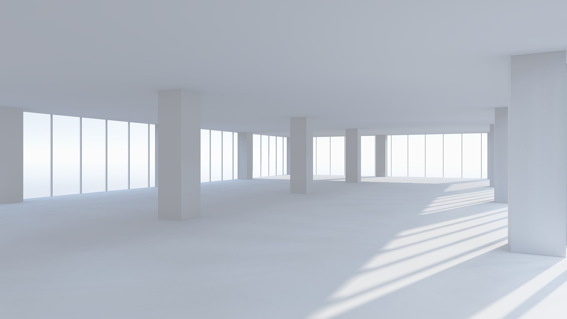 3D 4types Simple building M size model - TurboSquid 1847453