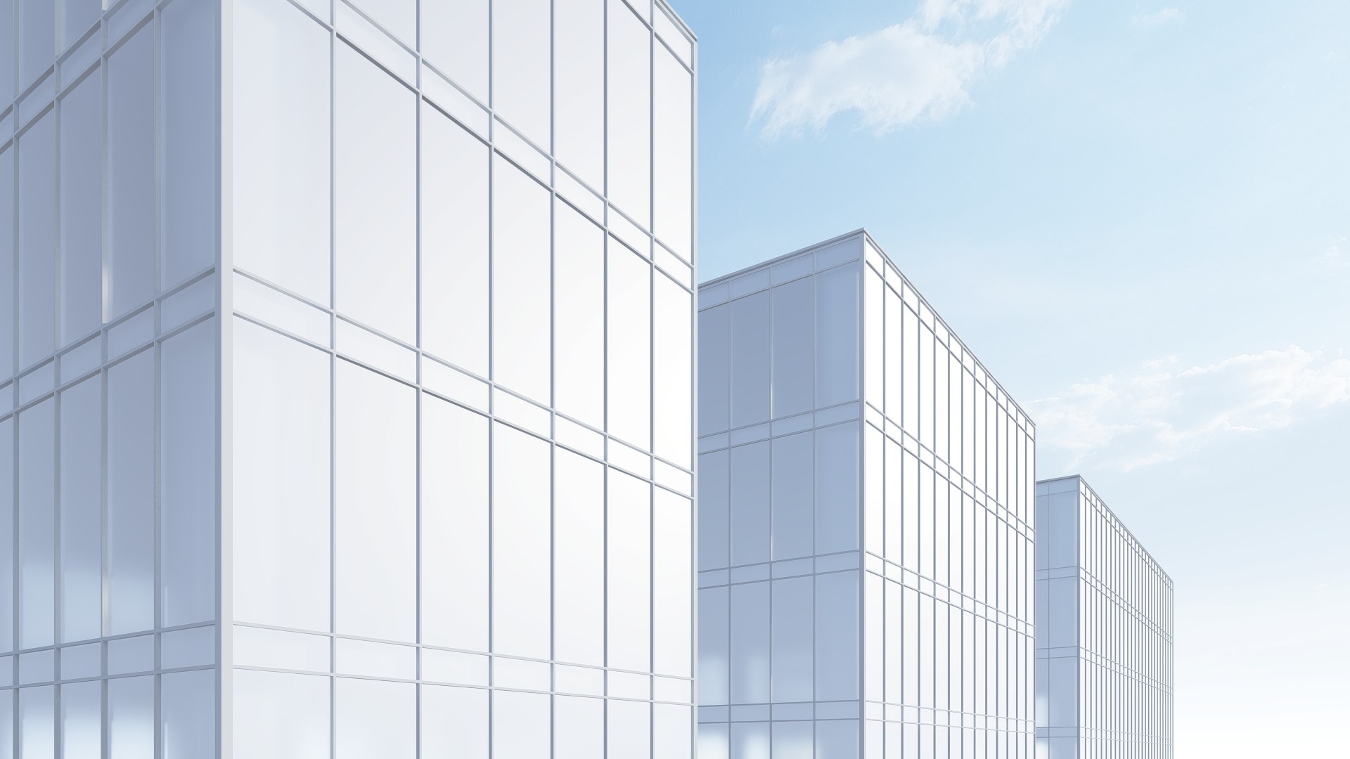 3D 4types Simple building M size model - TurboSquid 1847453