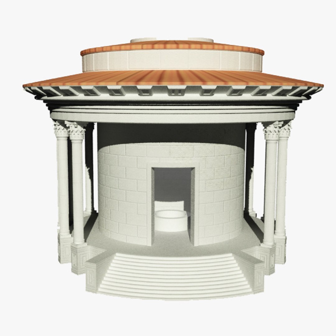 3d roman villa rustica