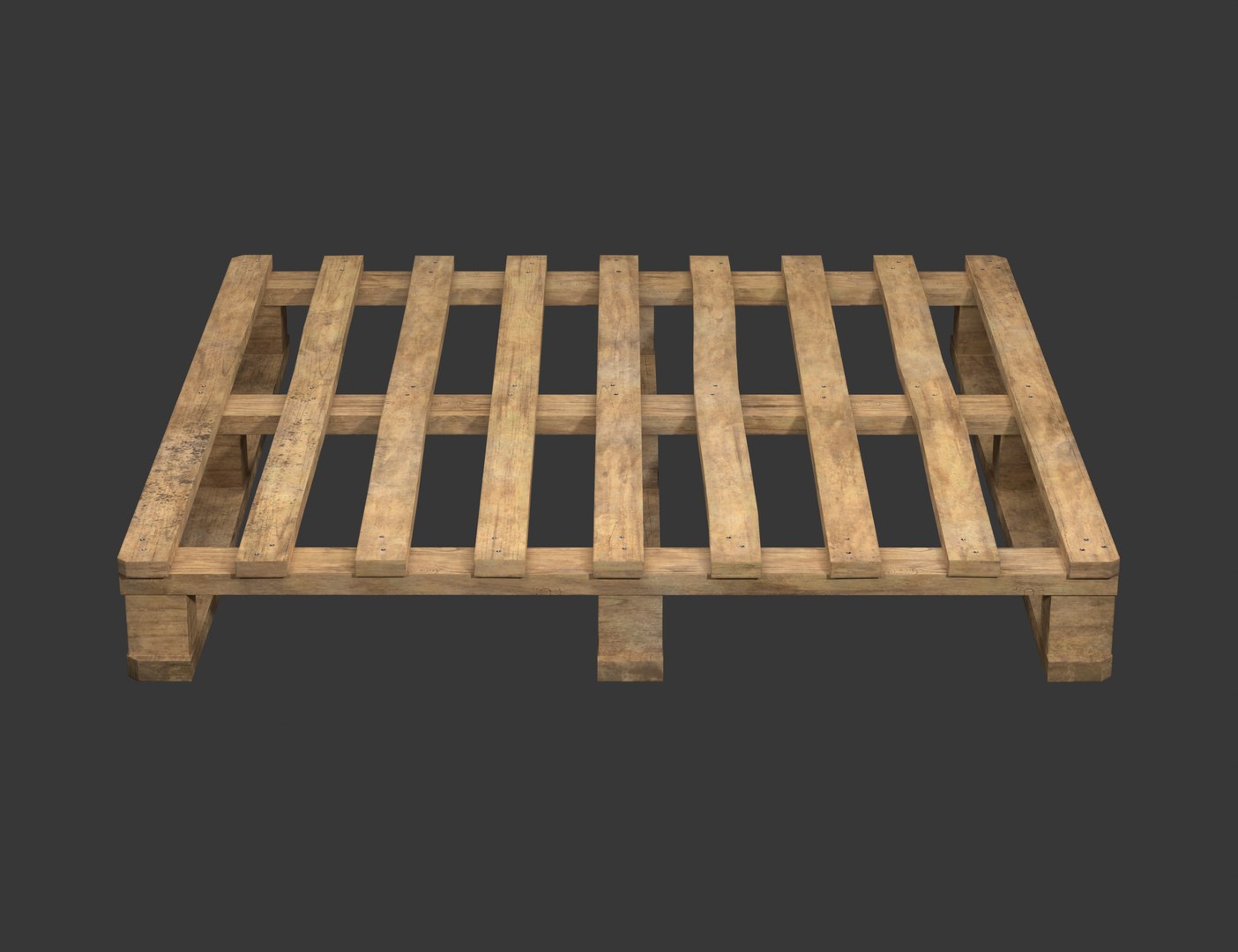 Wooden Pallet Model - TurboSquid 2050268