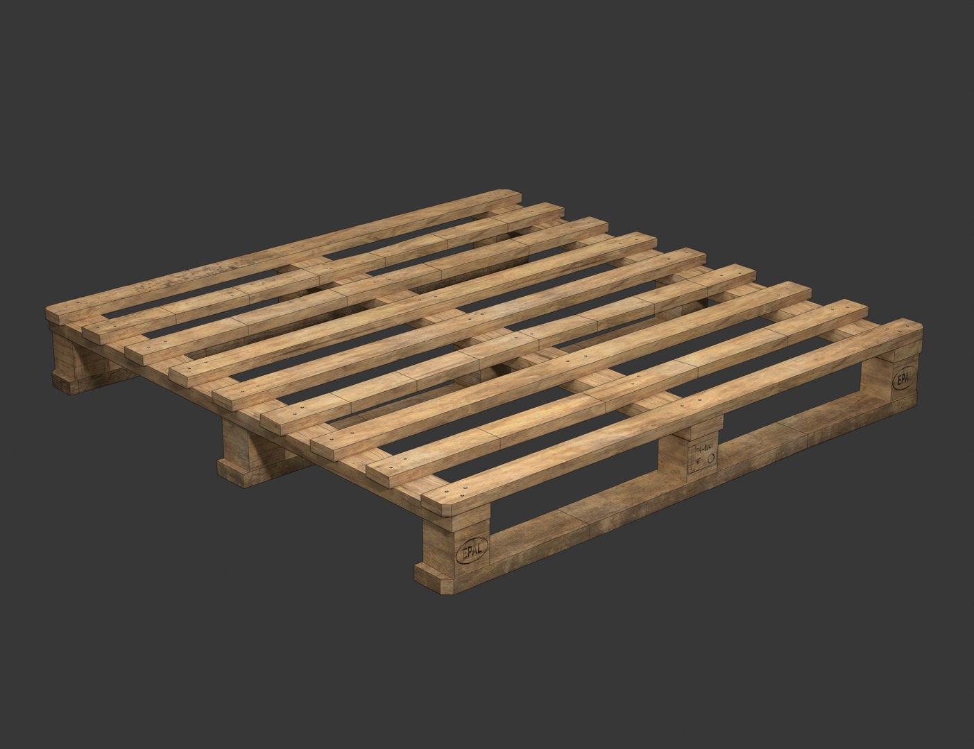 Wooden Pallet Model - TurboSquid 2050268