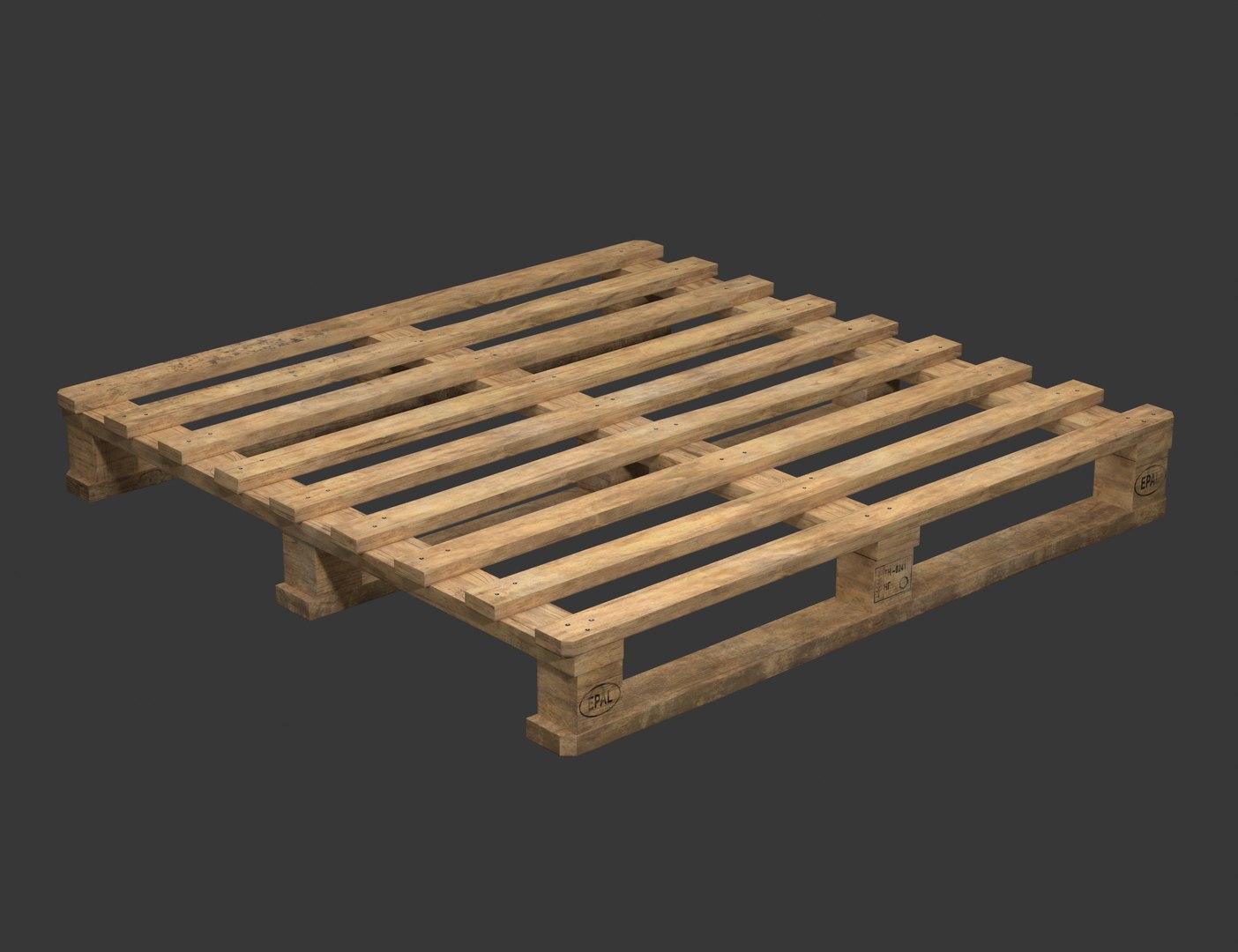 Wooden Pallet Model - TurboSquid 2050268