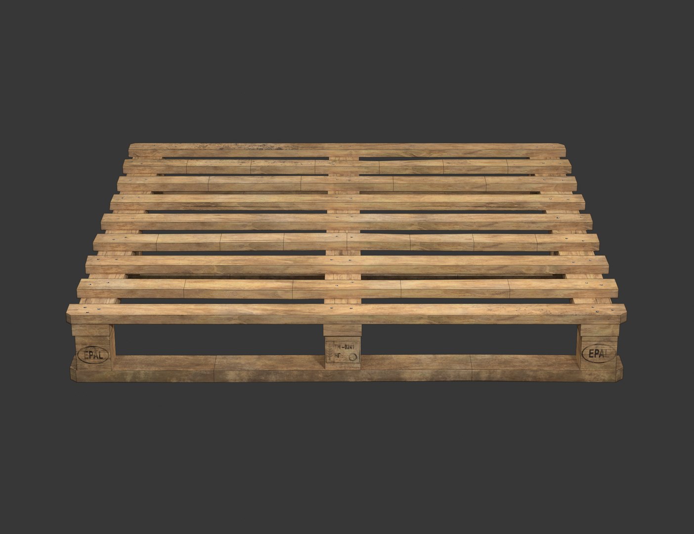 Wooden Pallet Model - TurboSquid 2050268