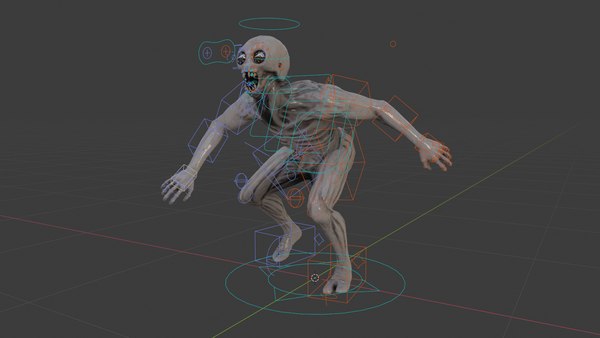3D horror games animation - TurboSquid 1696342