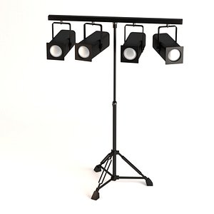 3d stage light model