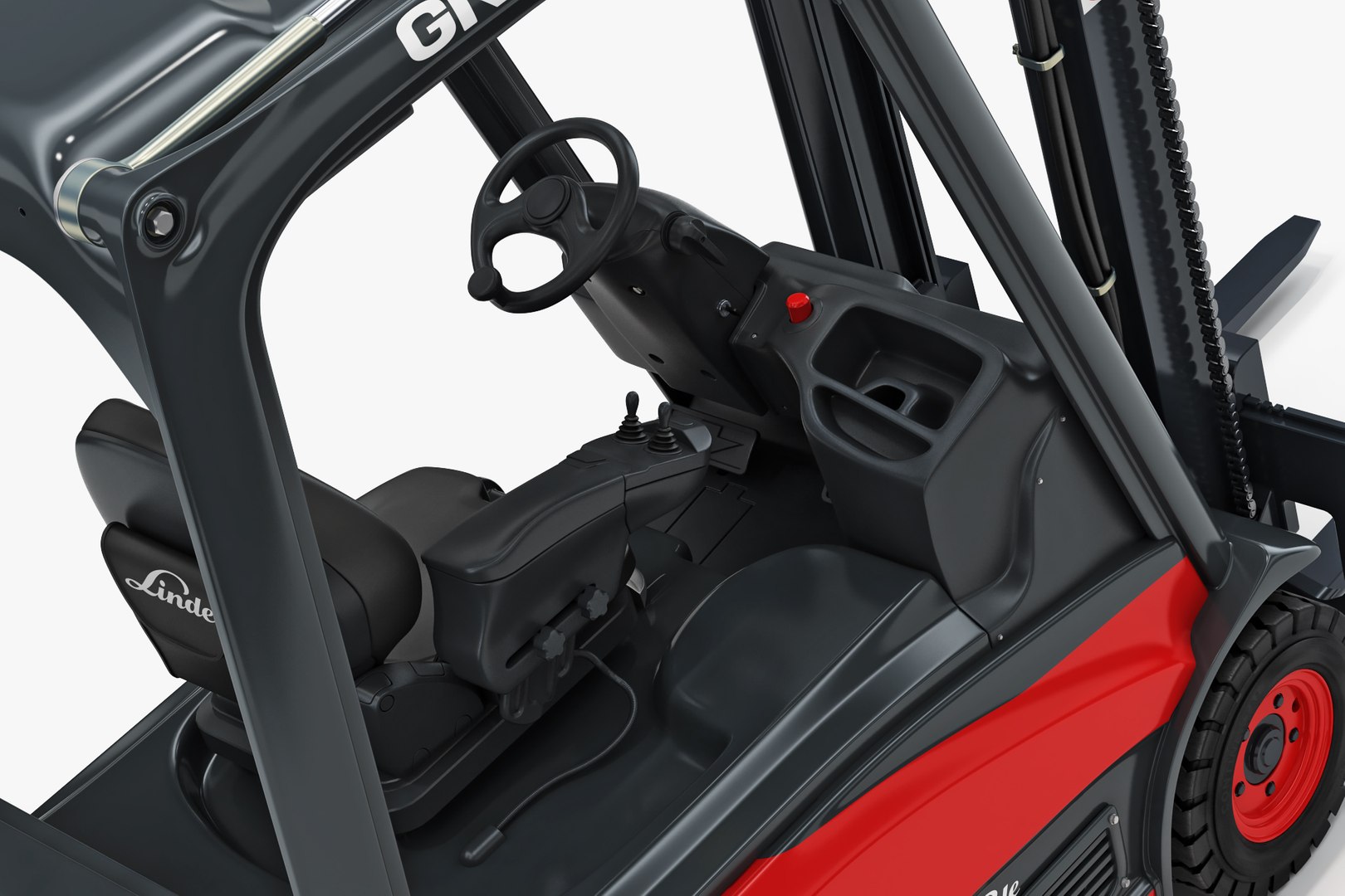 Forklift Linde E16 Rigged Model - TurboSquid 1674953