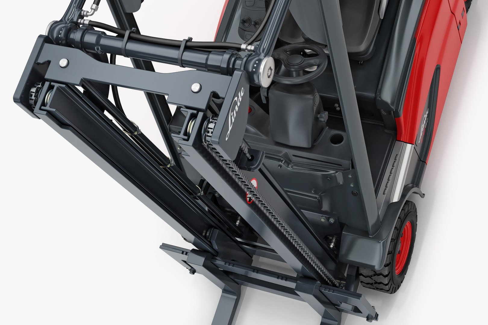 Forklift Linde E16 Rigged Model - TurboSquid 1674953