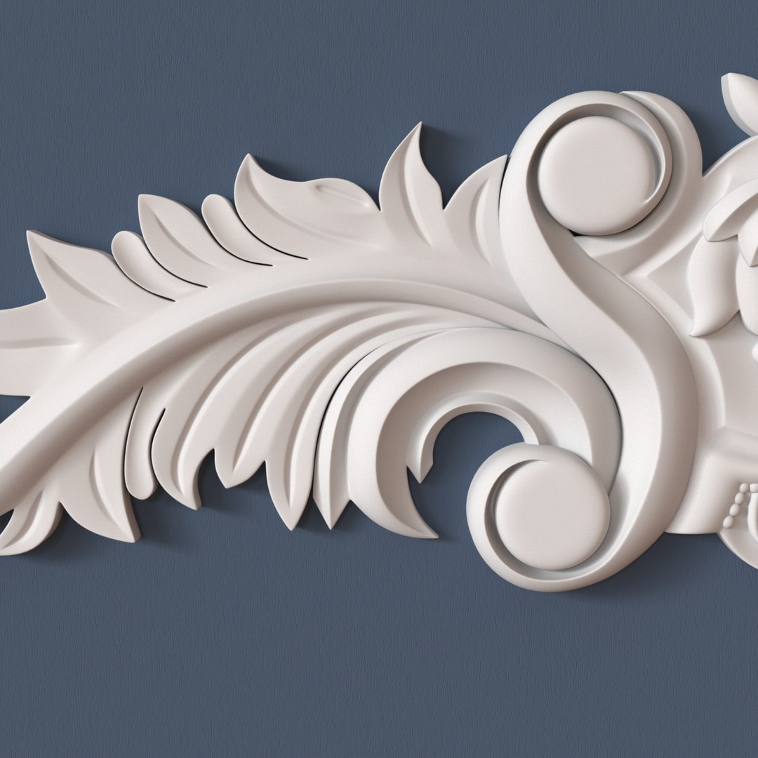 3d model decorative onlay