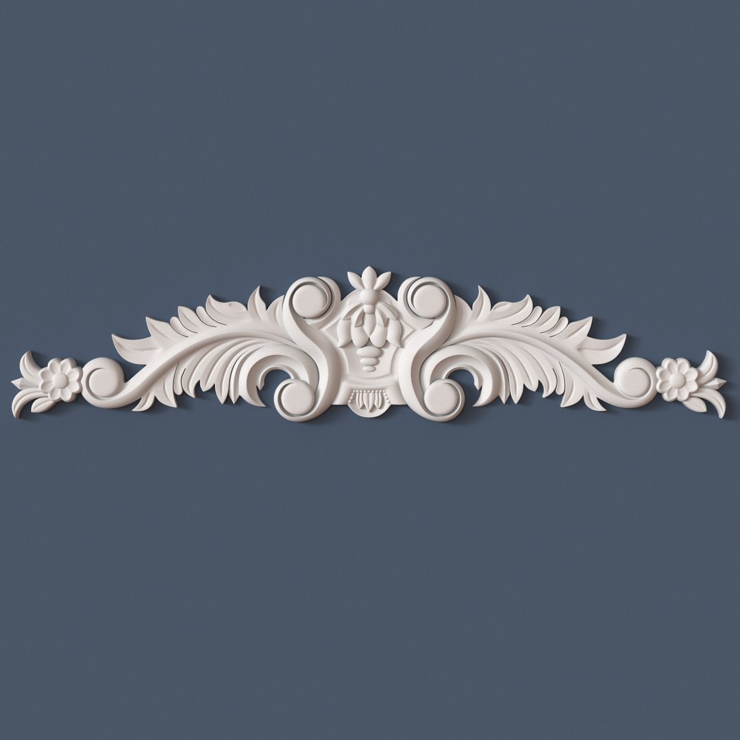 3d model decorative onlay