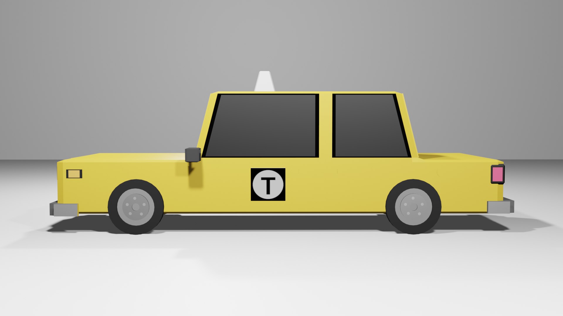 Free Low Poly New York Taxi 3D Model - TurboSquid 1976355