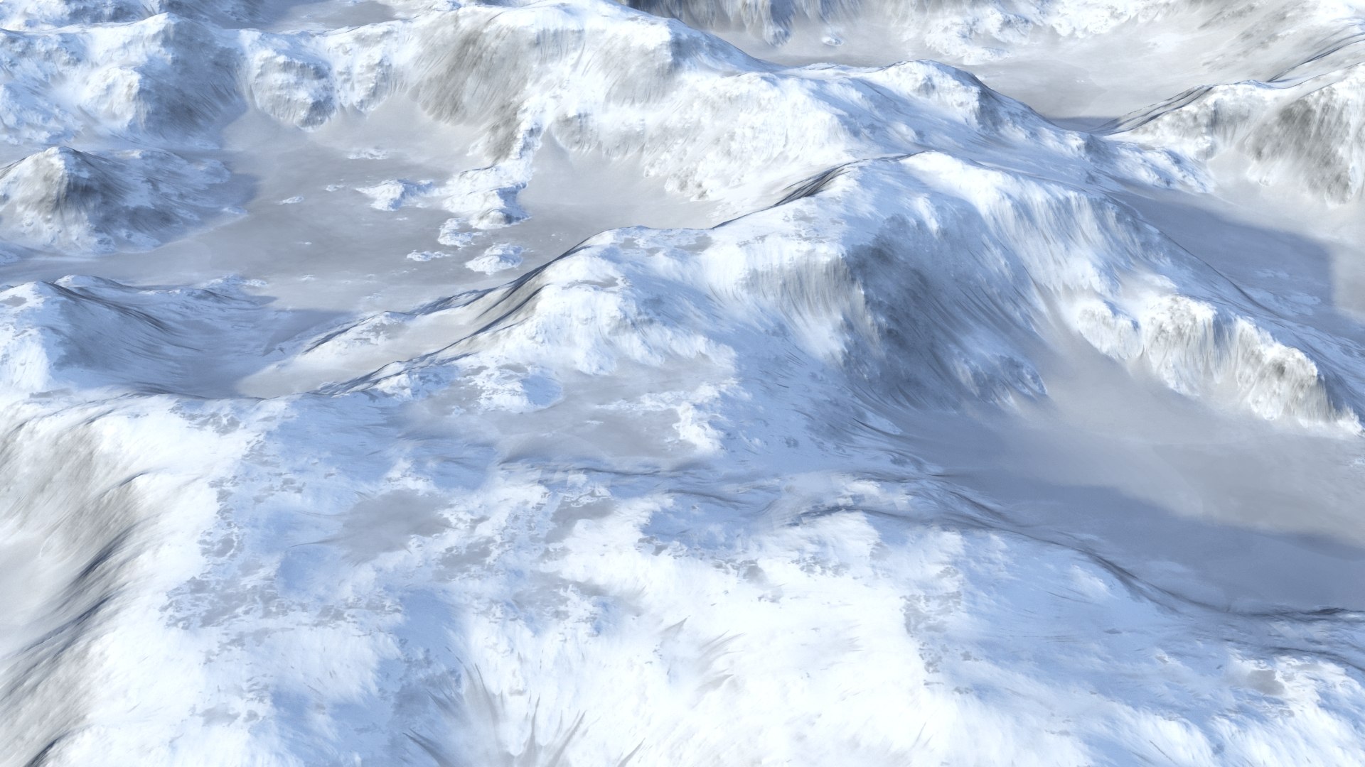 3D Snow Land 05 - TurboSquid 1989894