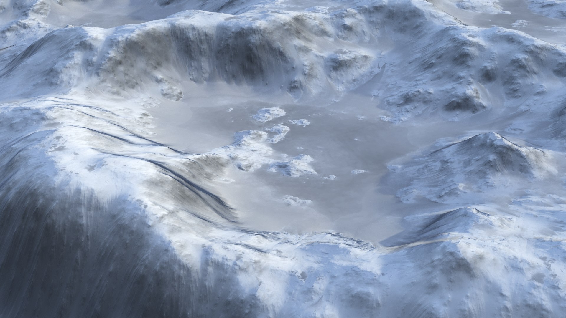 3D Snow Land 05 - TurboSquid 1989894