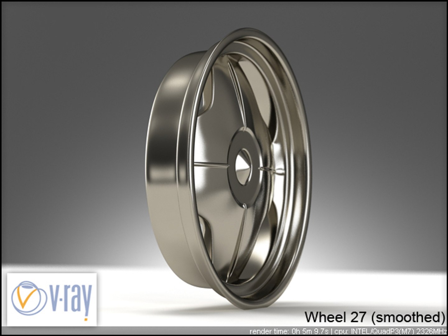 Wheel 27 3d Model