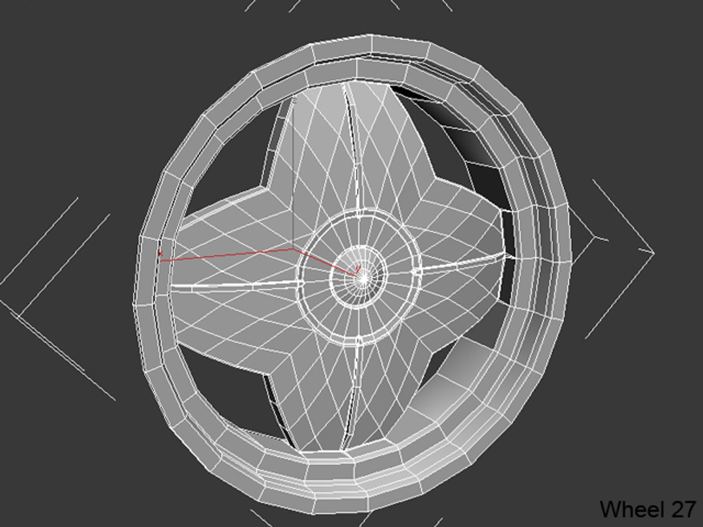 Wheel 27 3d Model
