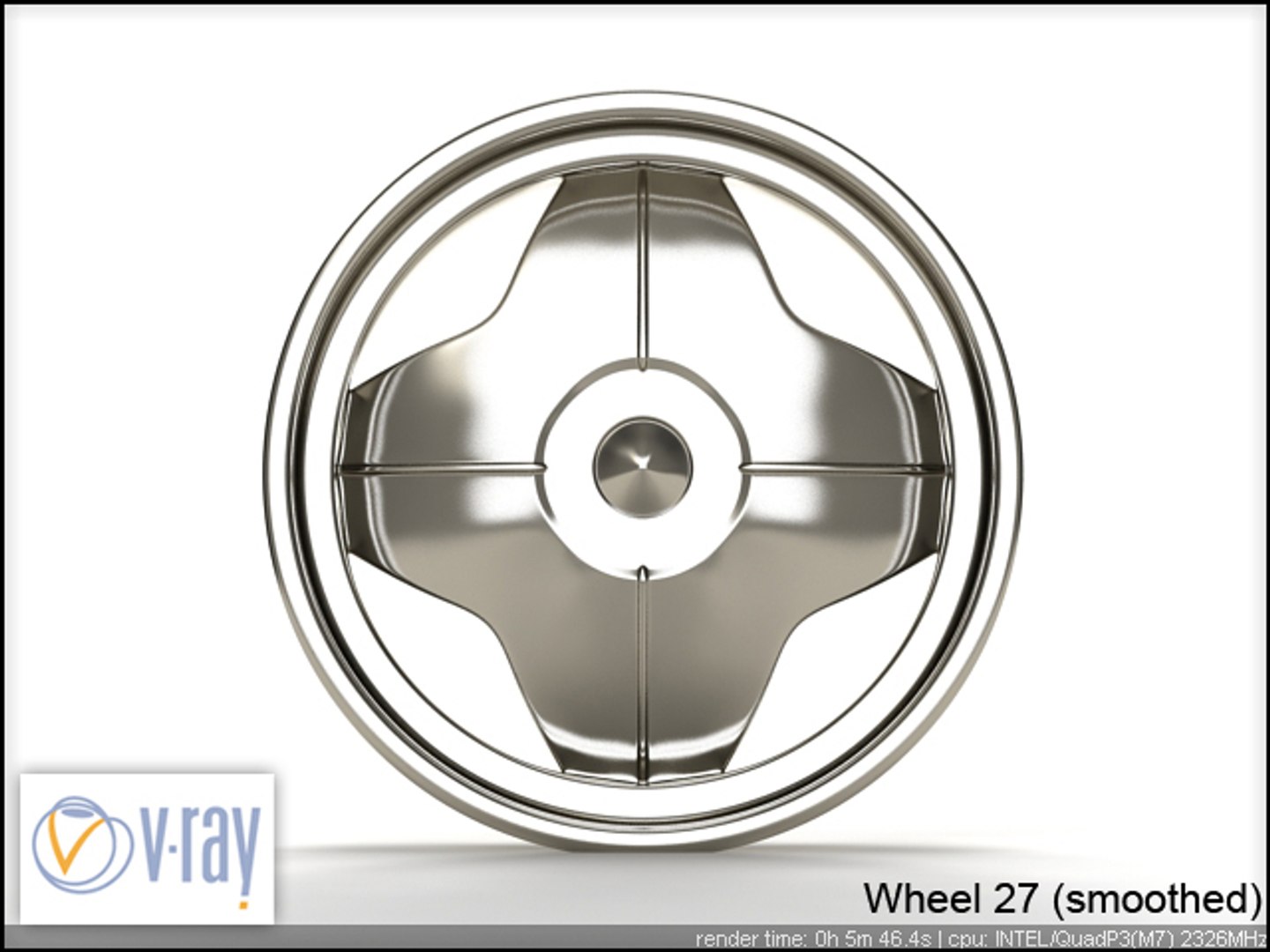 Wheel 27 3d Model