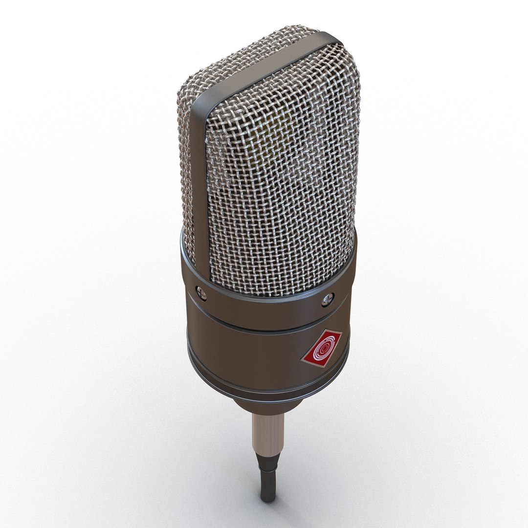 3d condenser microphone generic 3 model