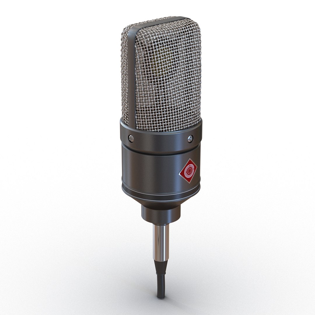 3d condenser microphone generic 3 model