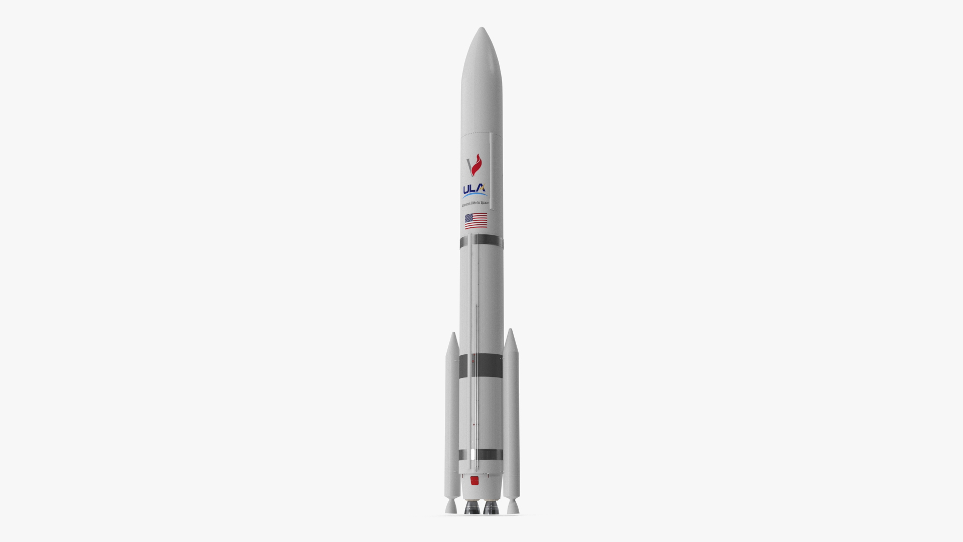3D Model Vulcan Centaur Rocket With Two Solid Boosters - TurboSquid 2198762