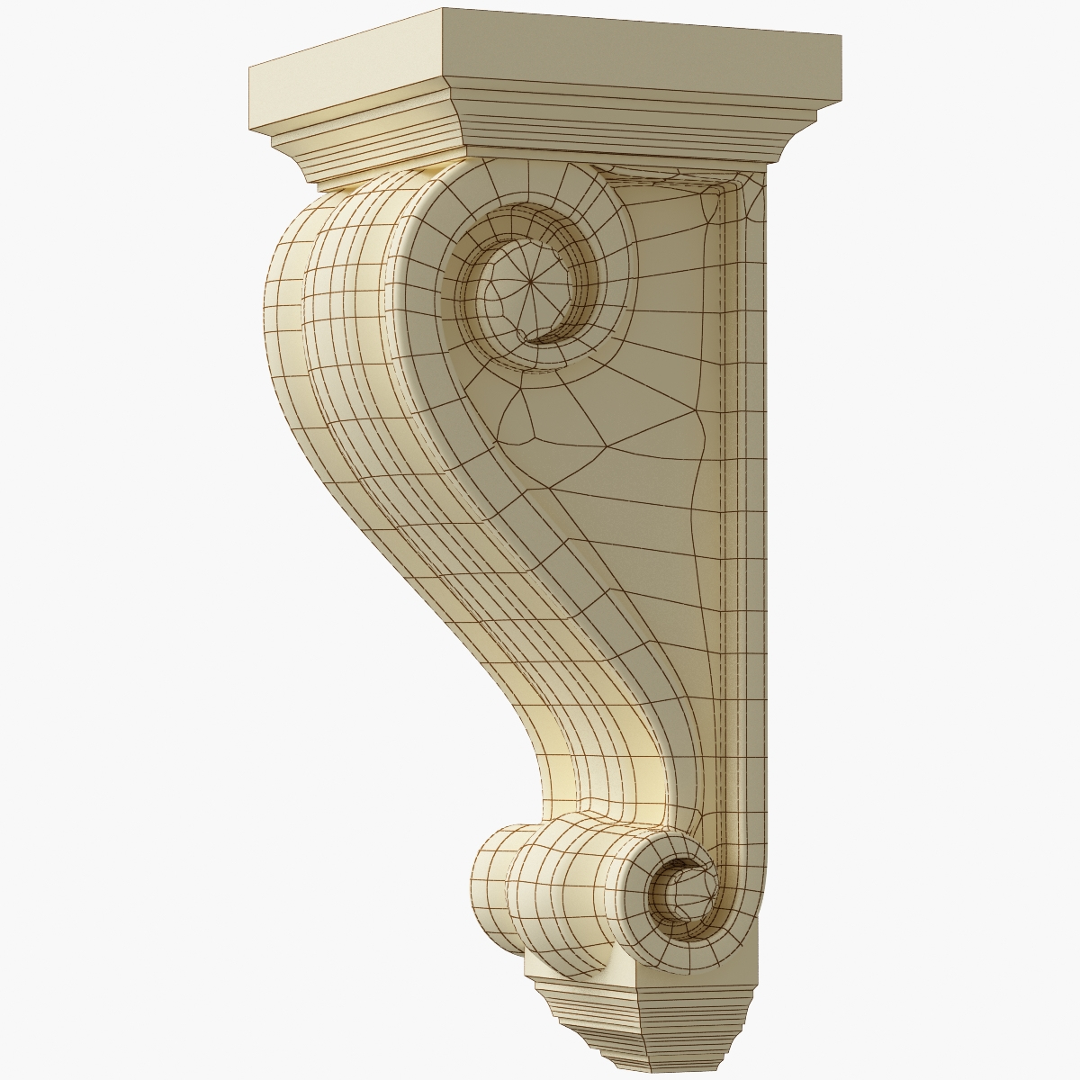 decor wall corbel 3d model