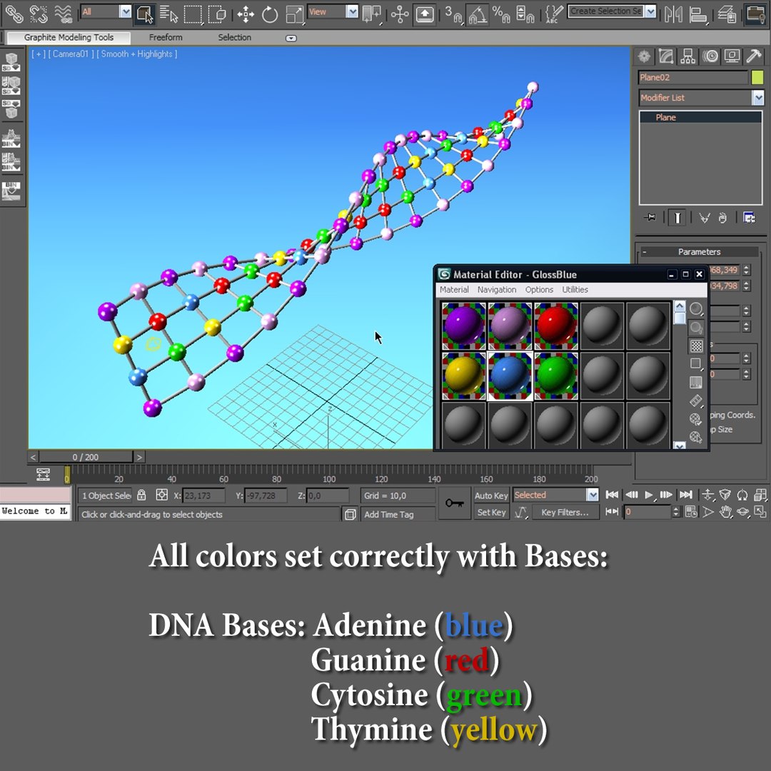 Dna Structure 3d Model