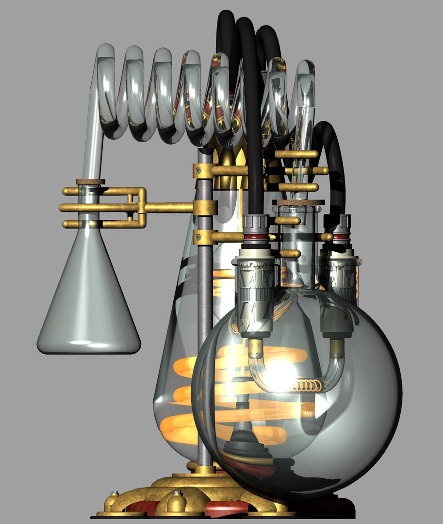 Steampunk Machine 1 3D Model - TurboSquid 1391989