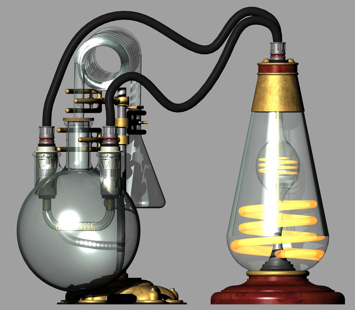 Steampunk Machine 1 3D Model - TurboSquid 1391989