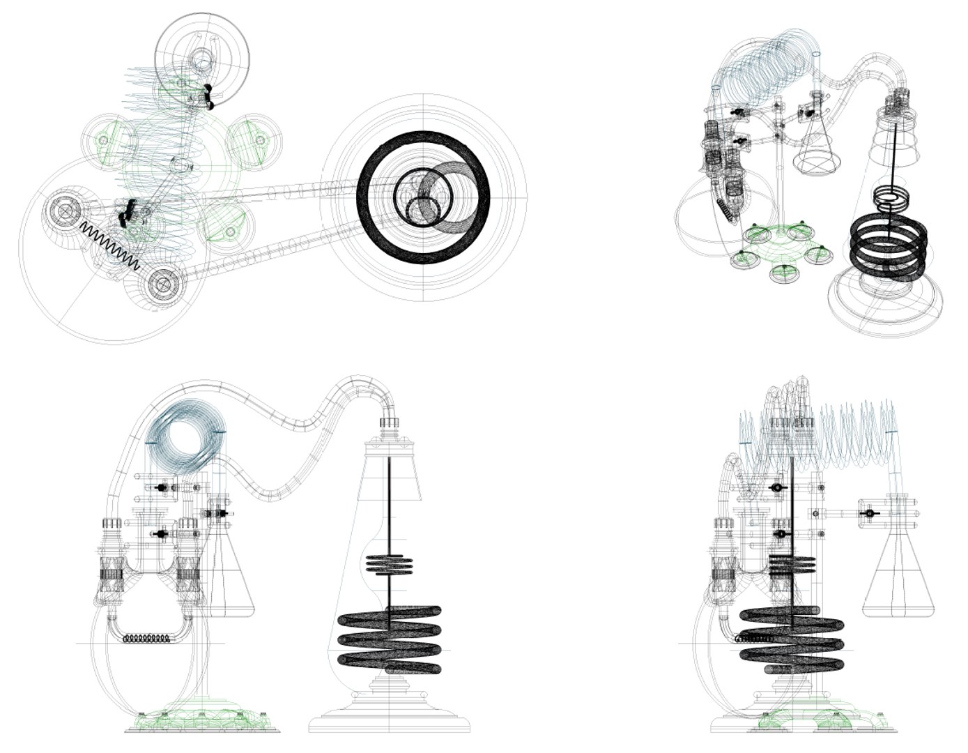 Steampunk Machine 1 3D Model - TurboSquid 1391989