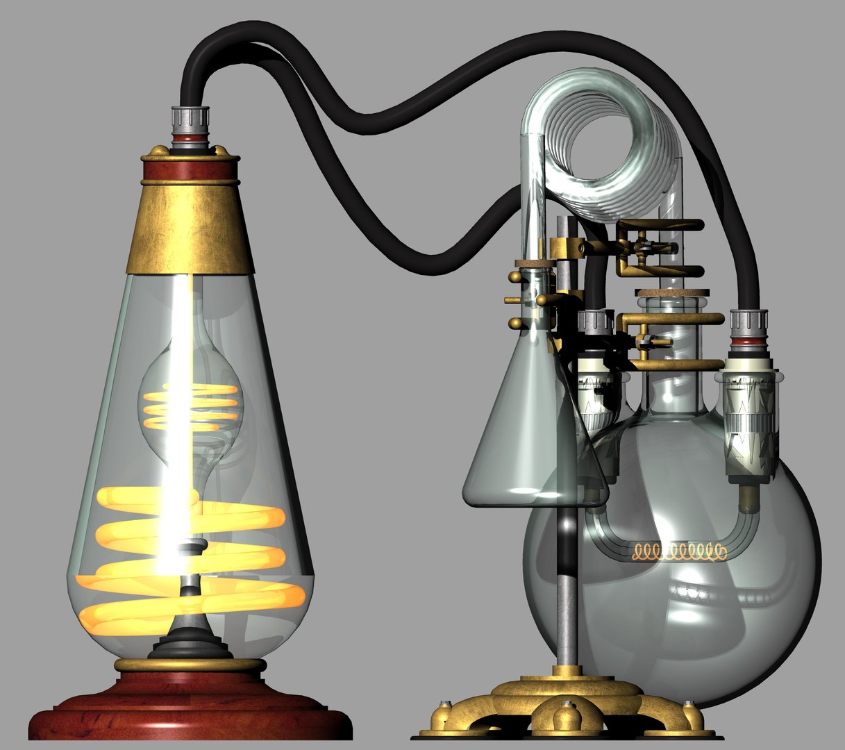 Steampunk Machine 1 3D Model - TurboSquid 1391989