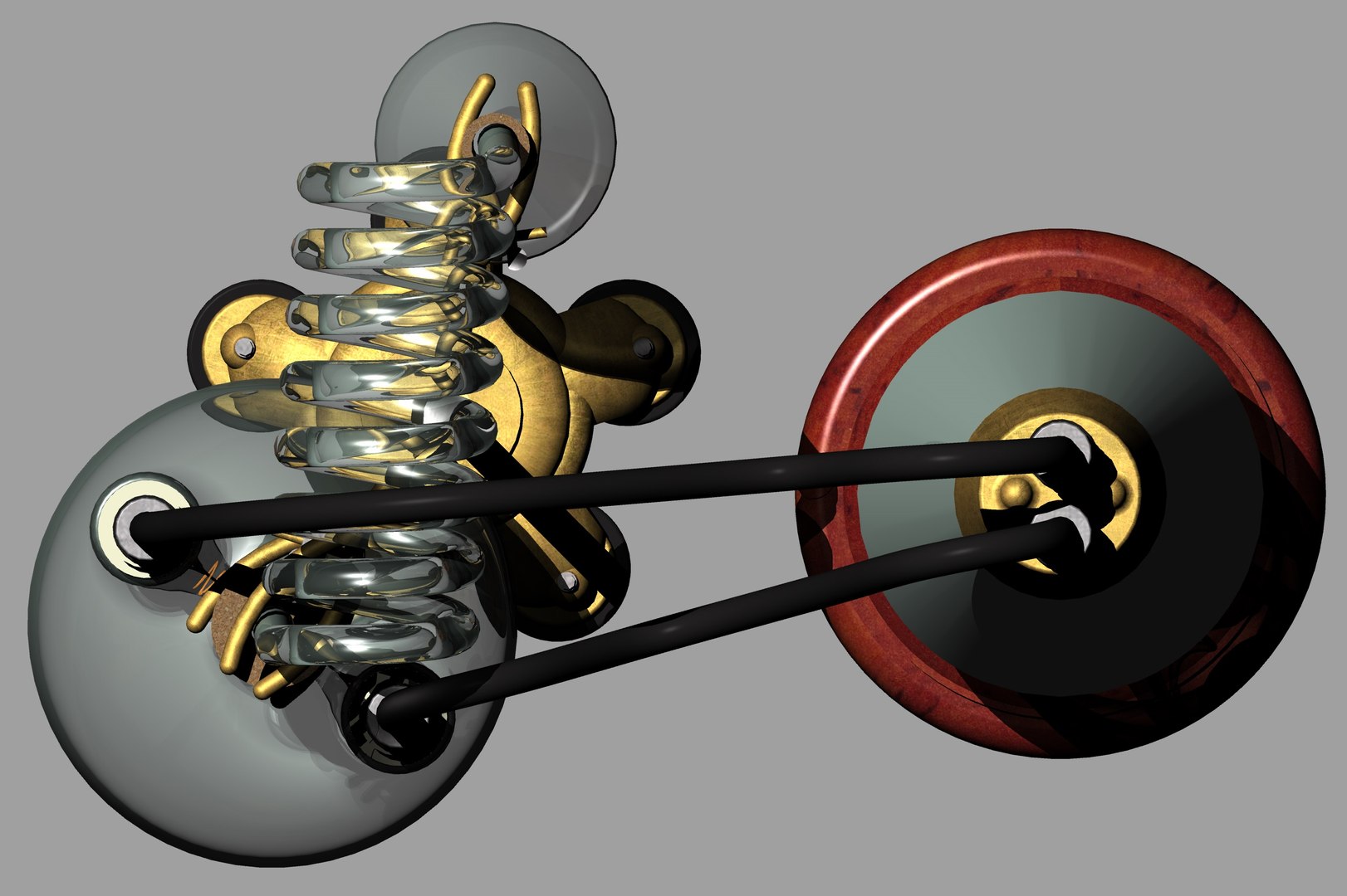 Steampunk Machine 1 3D Model - TurboSquid 1391989