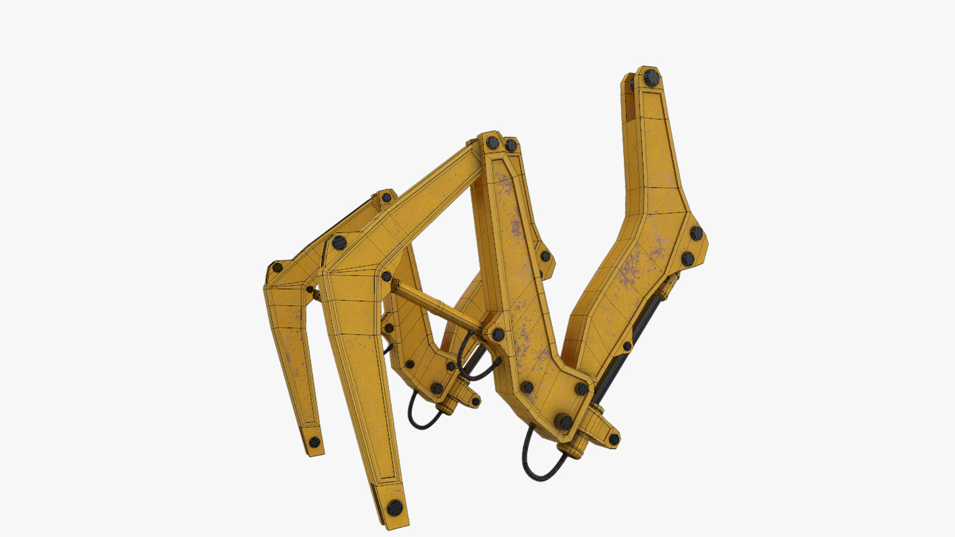 3D Sci Fi Construction Mech Model - TurboSquid 1376654