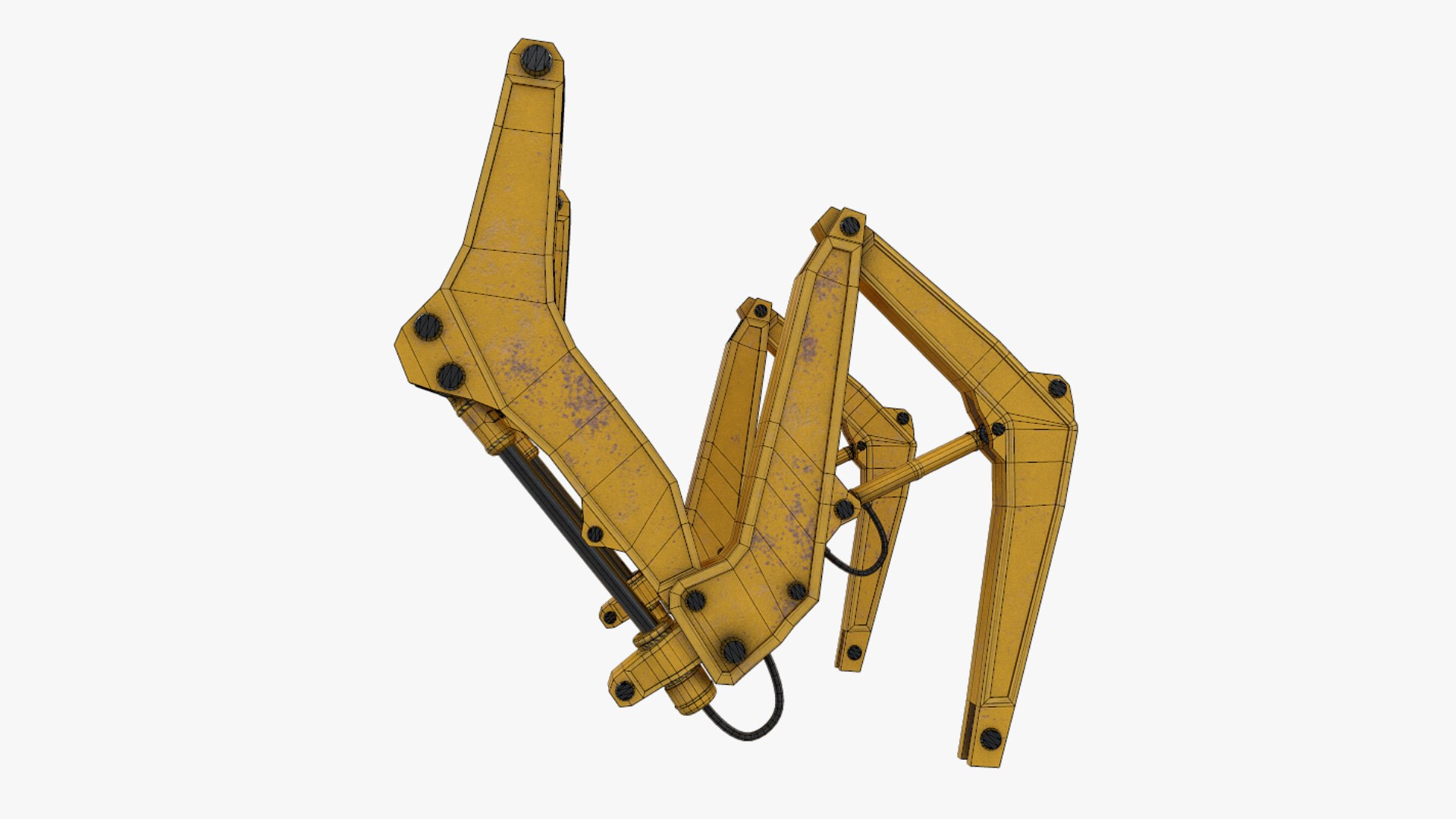 3D Sci Fi Construction Mech Model - TurboSquid 1376654