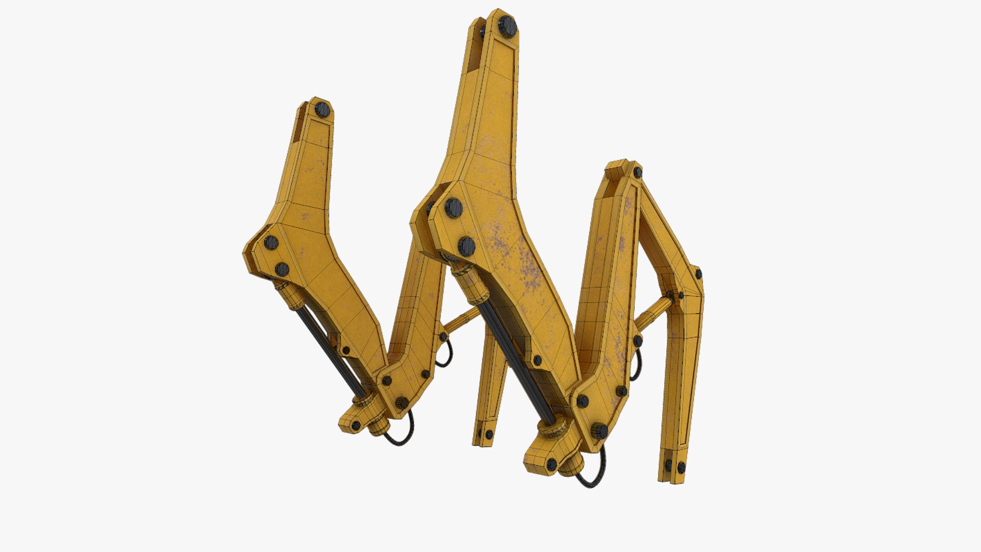 3D Sci Fi Construction Mech Model - TurboSquid 1376654