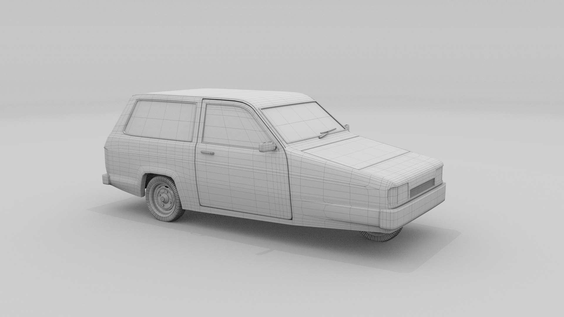 3d Robin Reliant Model