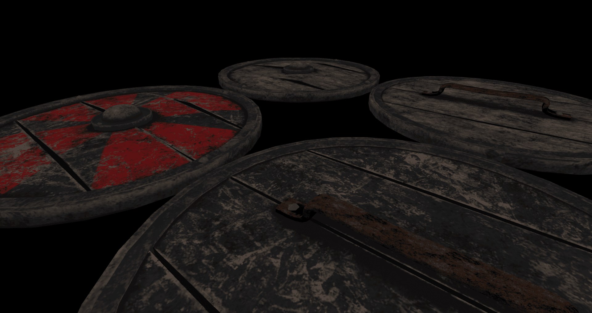 Viking Shield 3D Model Mesh 3D Model - TurboSquid 2325952