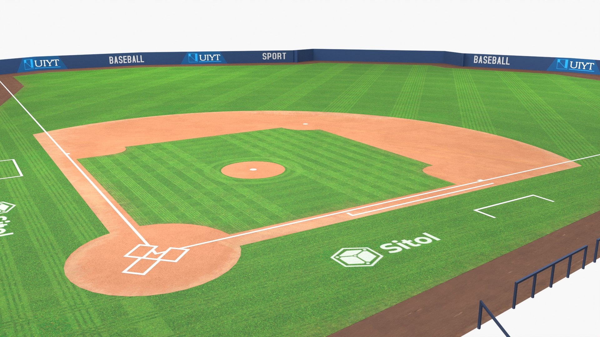 Baseball Field 3D Model - TurboSquid 2309954