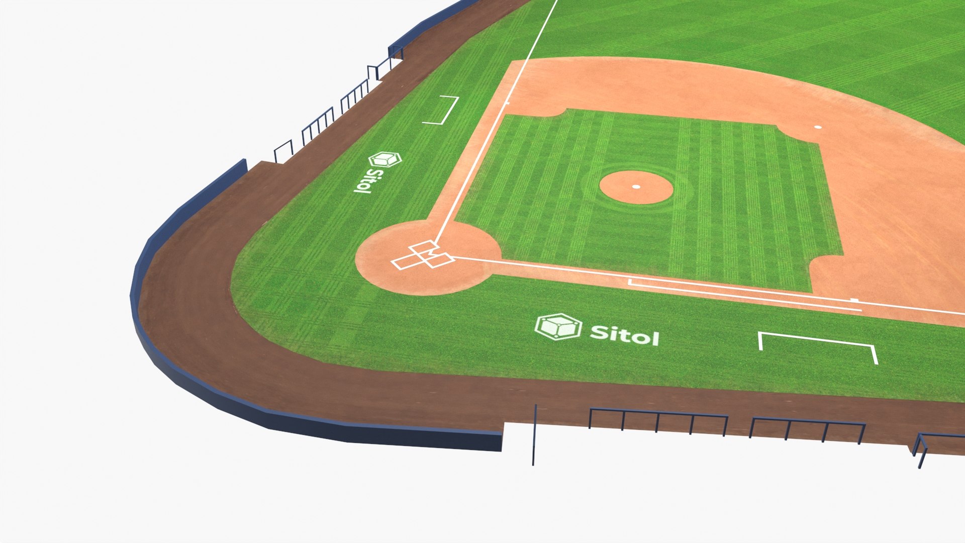 Baseball Field 3D Model - TurboSquid 2309954
