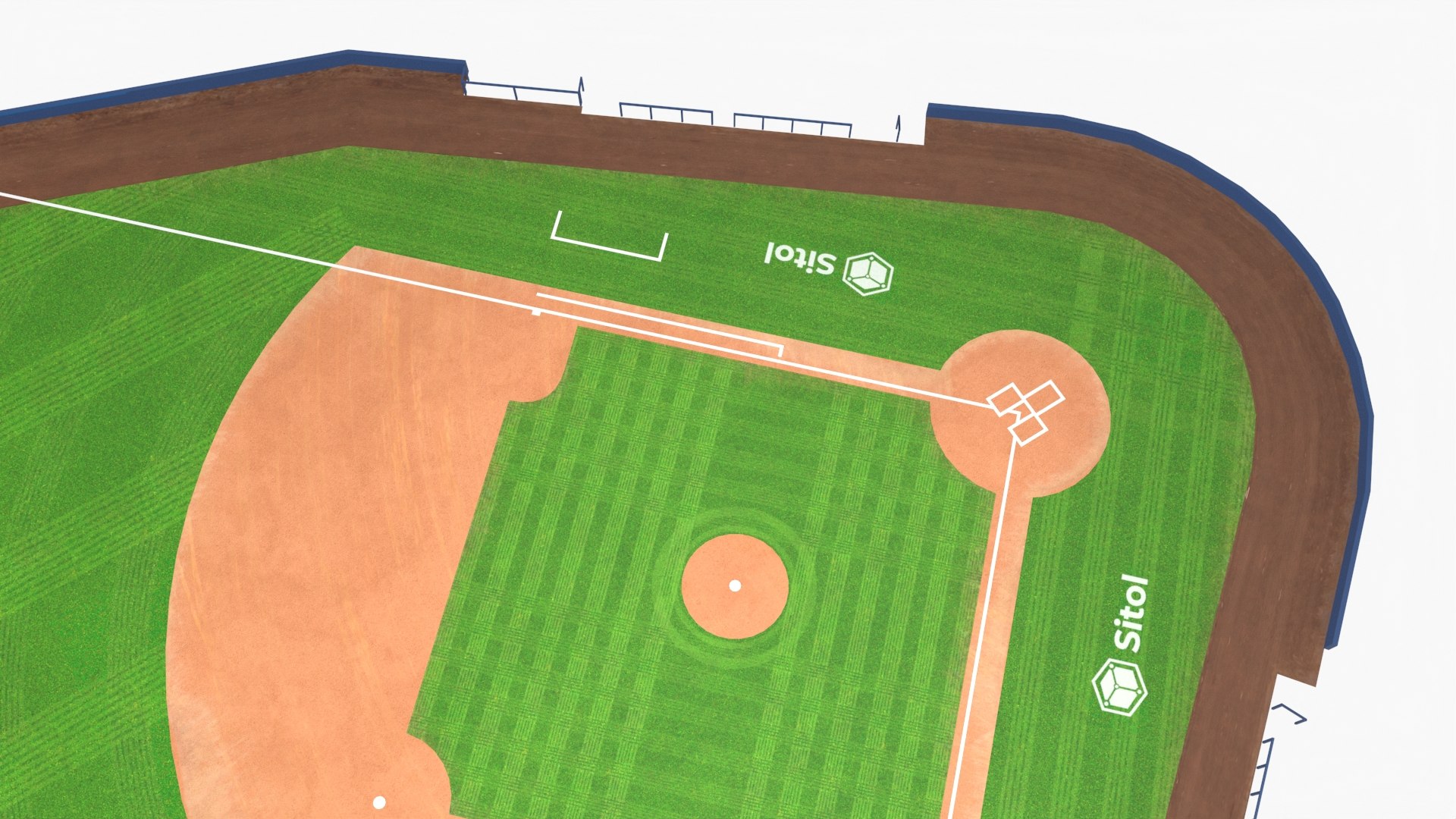 Baseball Field 3D Model - TurboSquid 2309954