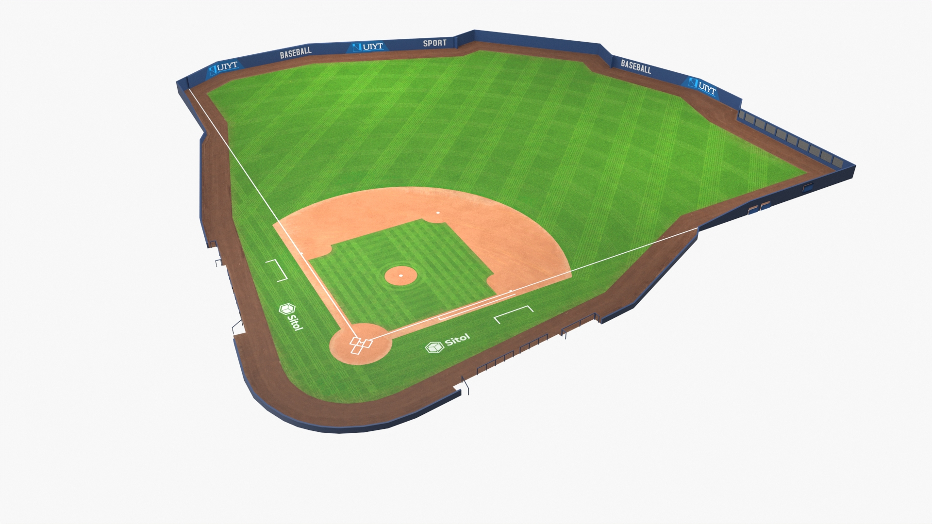 Baseball Field 3D Model - TurboSquid 2309954