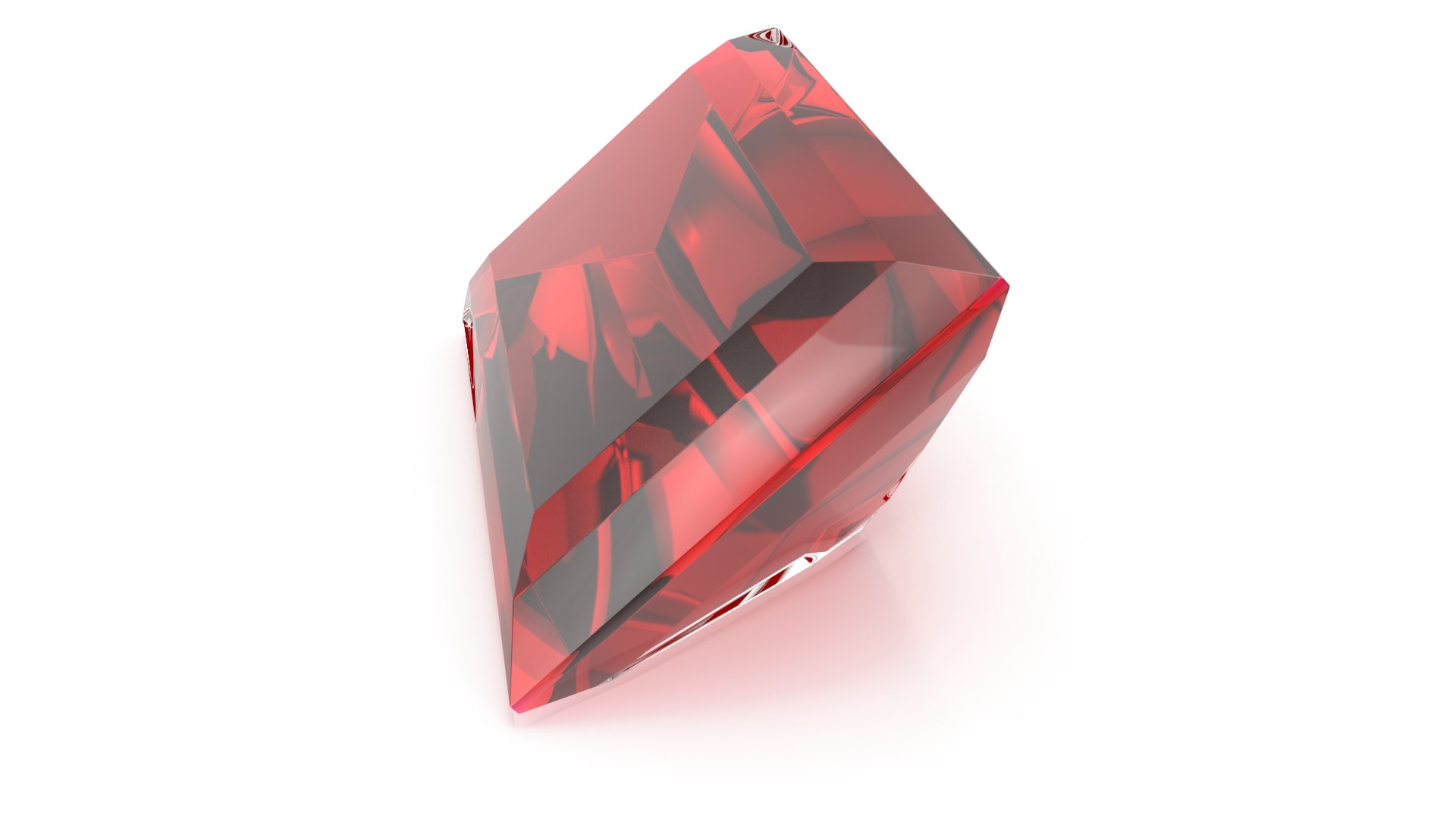 Baguette Cut Ruby 3D Model - TurboSquid 1850806